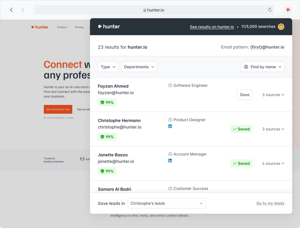 Best Email Finder Tools: 10 Options Compared - EmailListVerify